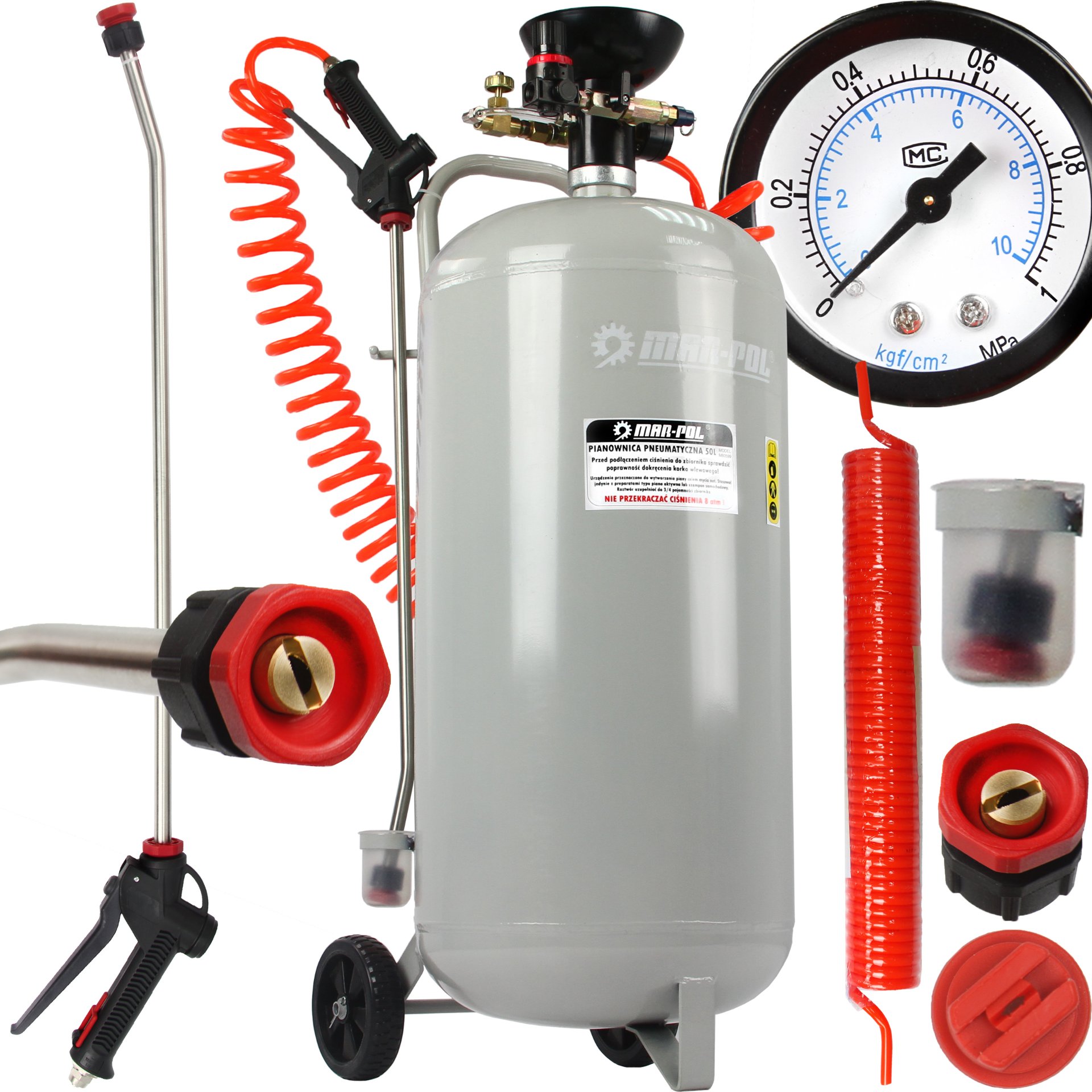 Pneumaatiline vedeliku pihusti 50L - AM Kaubad