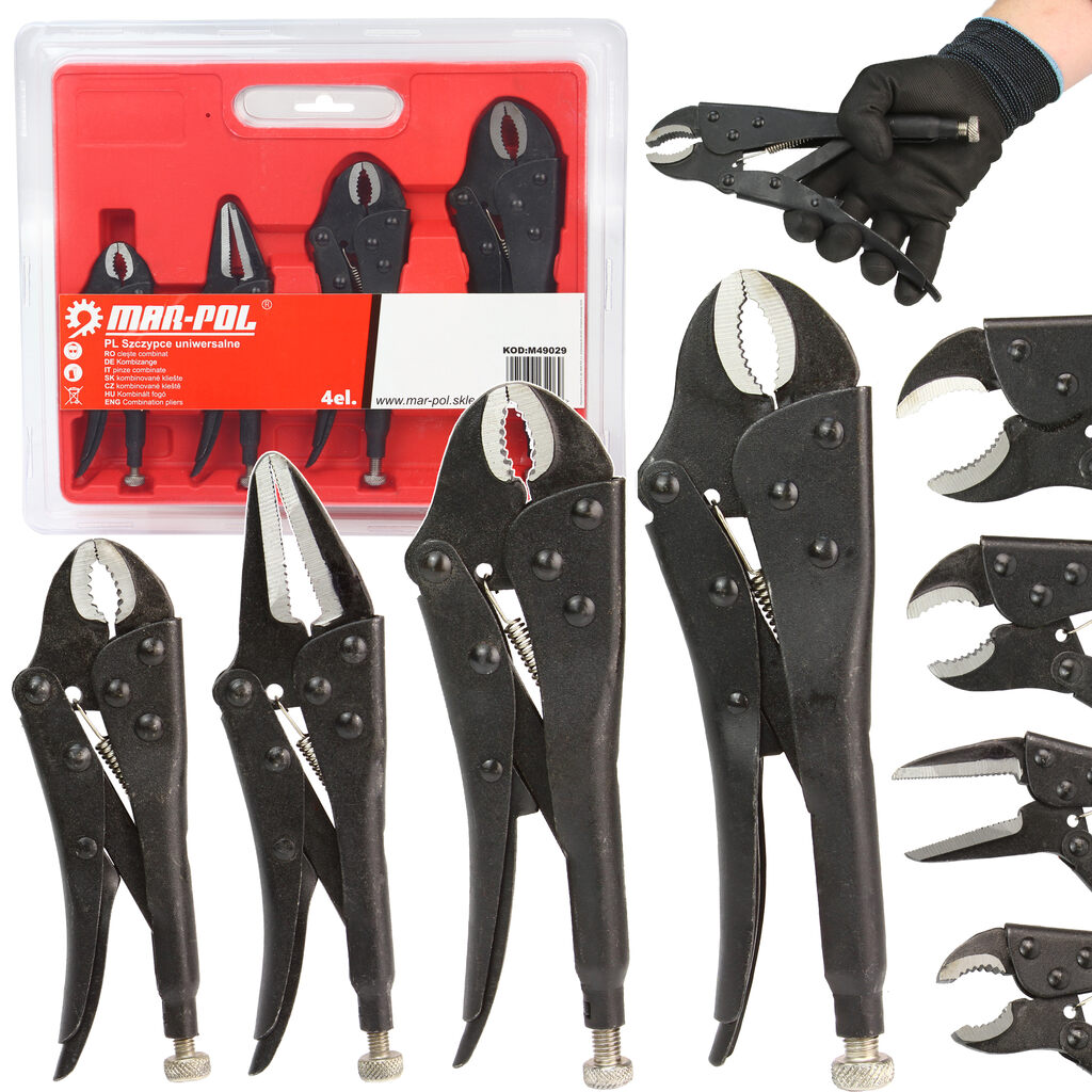 Lukustuvate tangide komplekt | 125-250mm - AM Kaubad